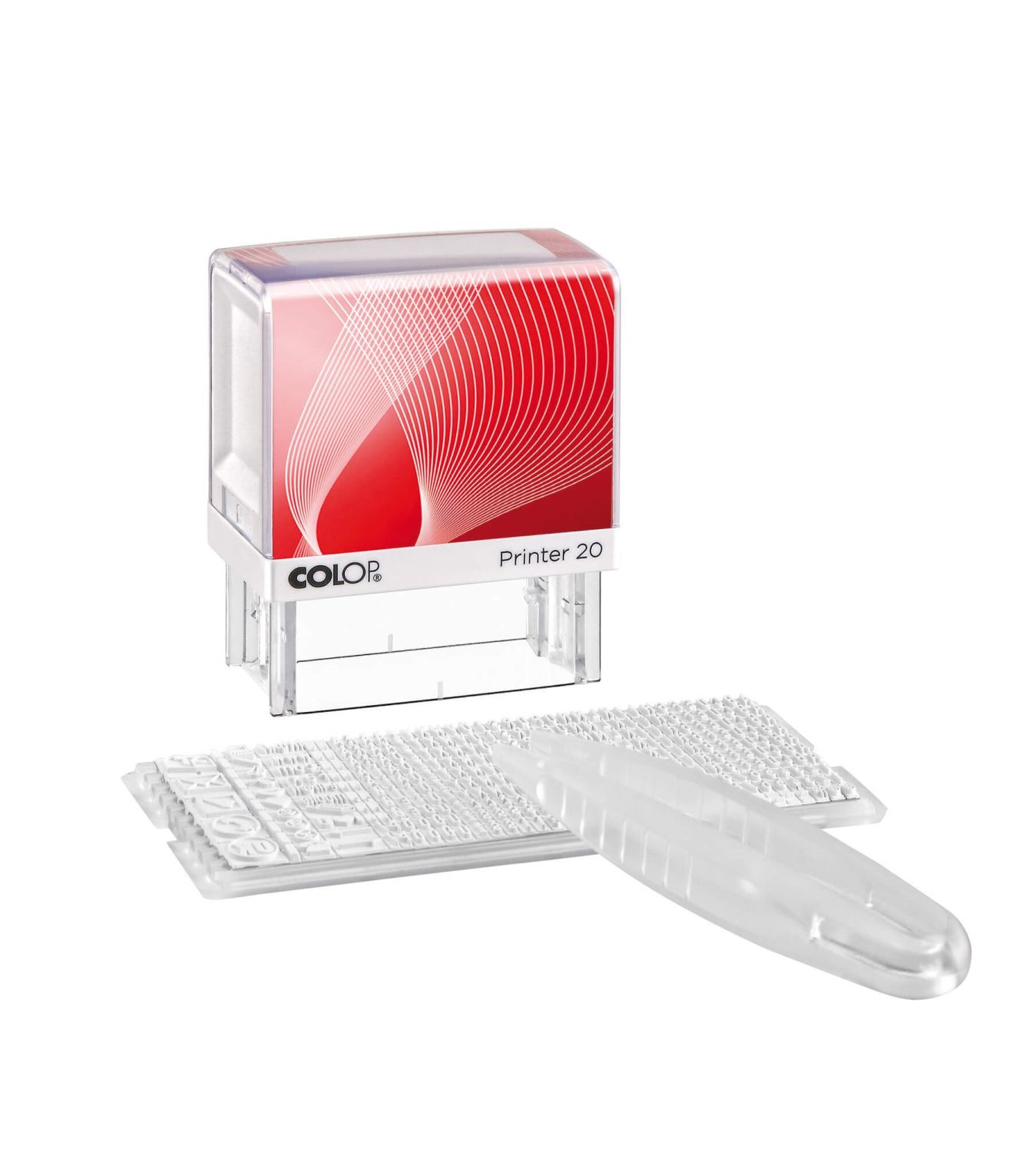 Stempel zum Selbersetzen - für max. 4 Zeilen | 387021